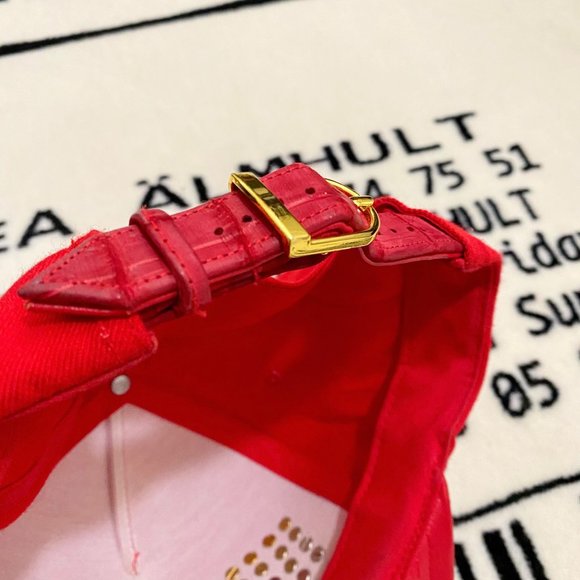 Michael Sa | Accessories | 85 Custom Red Croc Skin Strapback Hat | Poshmark